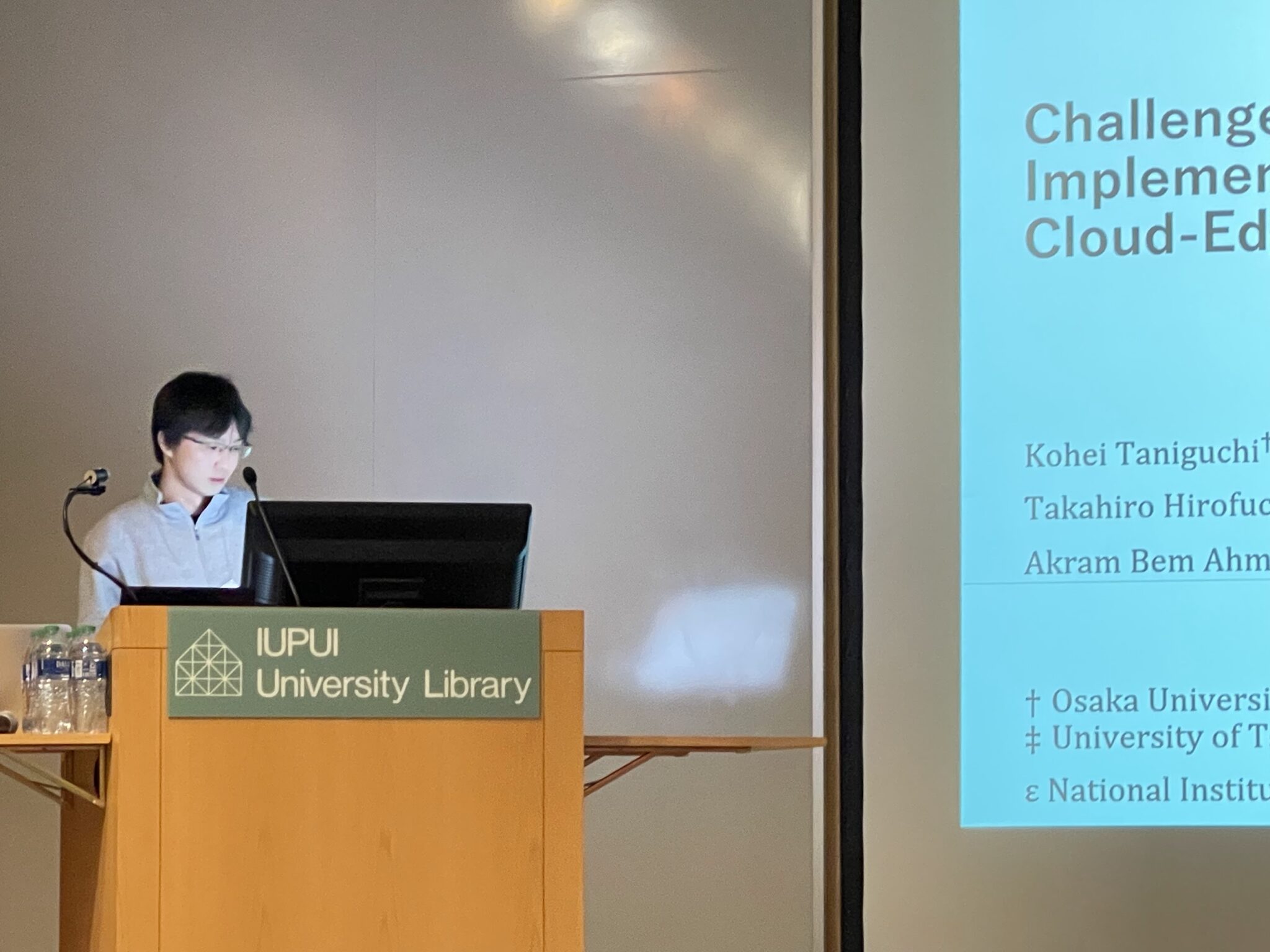 Research presentation at CENTRA 6 by Mr. Kohei Taniguchi – Date Laboratory (formerly Shimojo ...